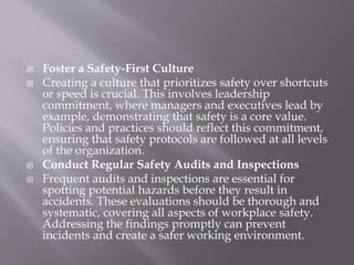 US Standard Products Achieving Workplace Safety Excellence: Impact on ...