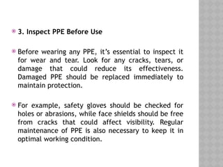 US Standard Products – How to Use PPE to Promote Safety & Prevent ...
