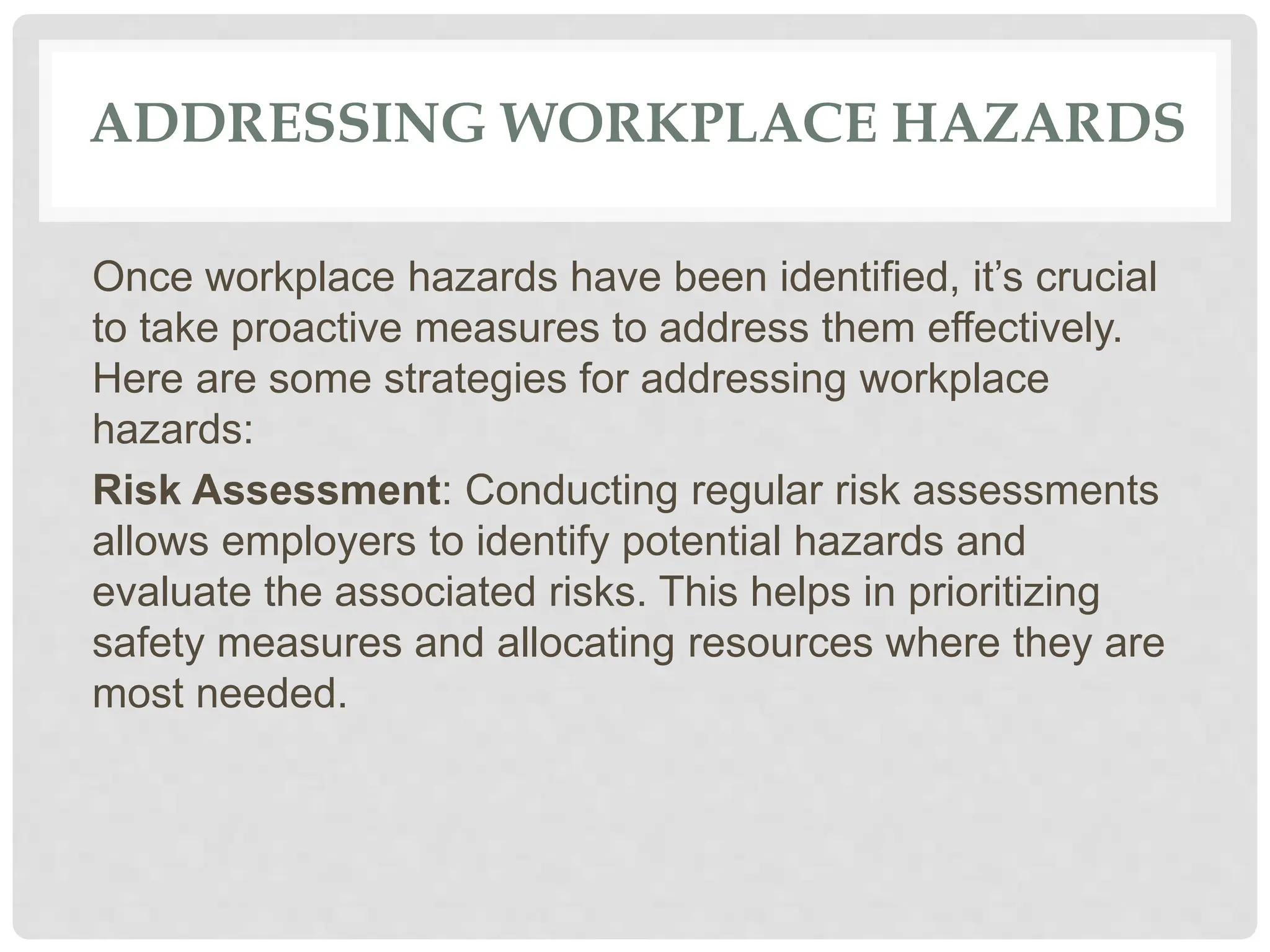 US Standard Products Promoting Safety: Recognizing and Addressing ...