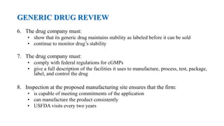 US FDA Regulatory Submissions | PPTX