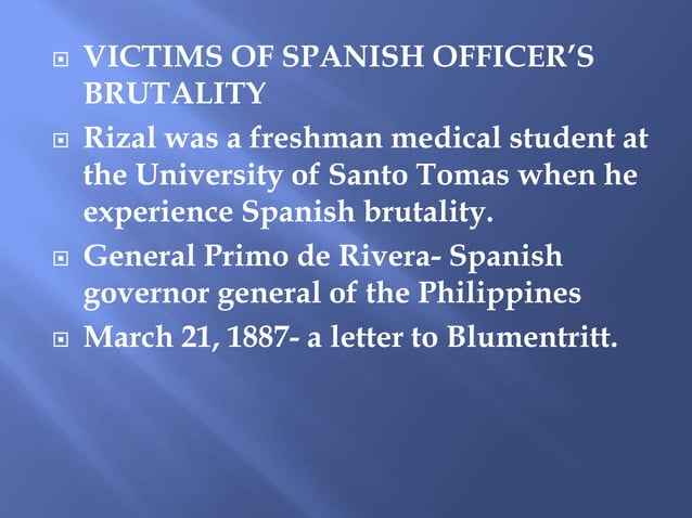 Jose Rizal in UST | PPTX | Graduation | Personal Celebrations & Life Events