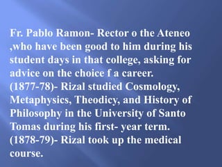 Jose Rizal in UST | PPTX