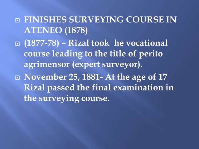 Jose Rizal in UST | PPTX | Graduation | Personal Celebrations & Life Events