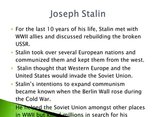 Joseph Stalin | PPT