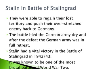 Joseph Stalin | PPT