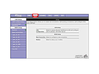 ADSL MODEM UT-300R2 configuration | PPT