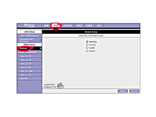 ADSL MODEM UT-300R2 configuration | PPT