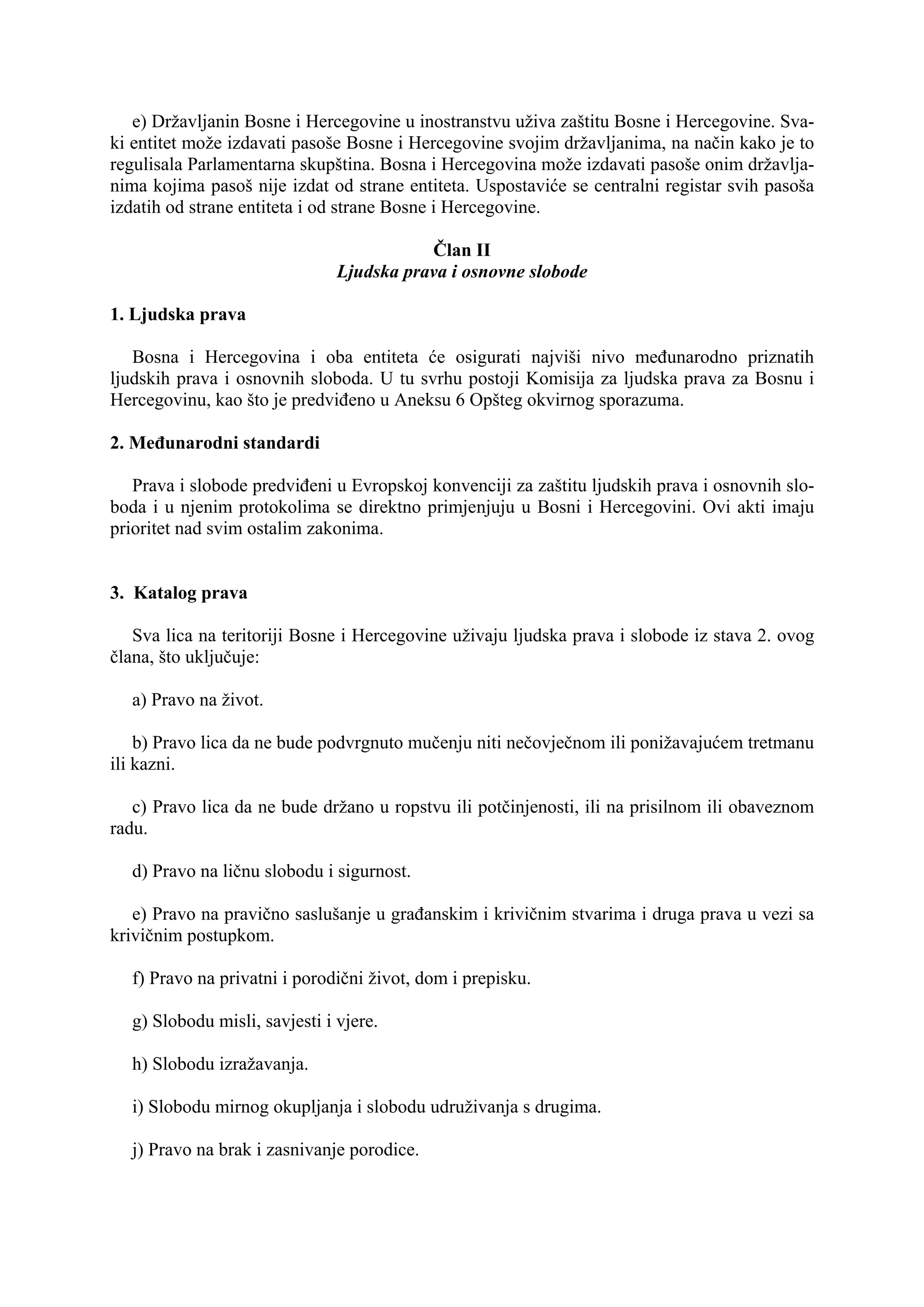 Ustav bosne i_hercegovine_bos | PDF