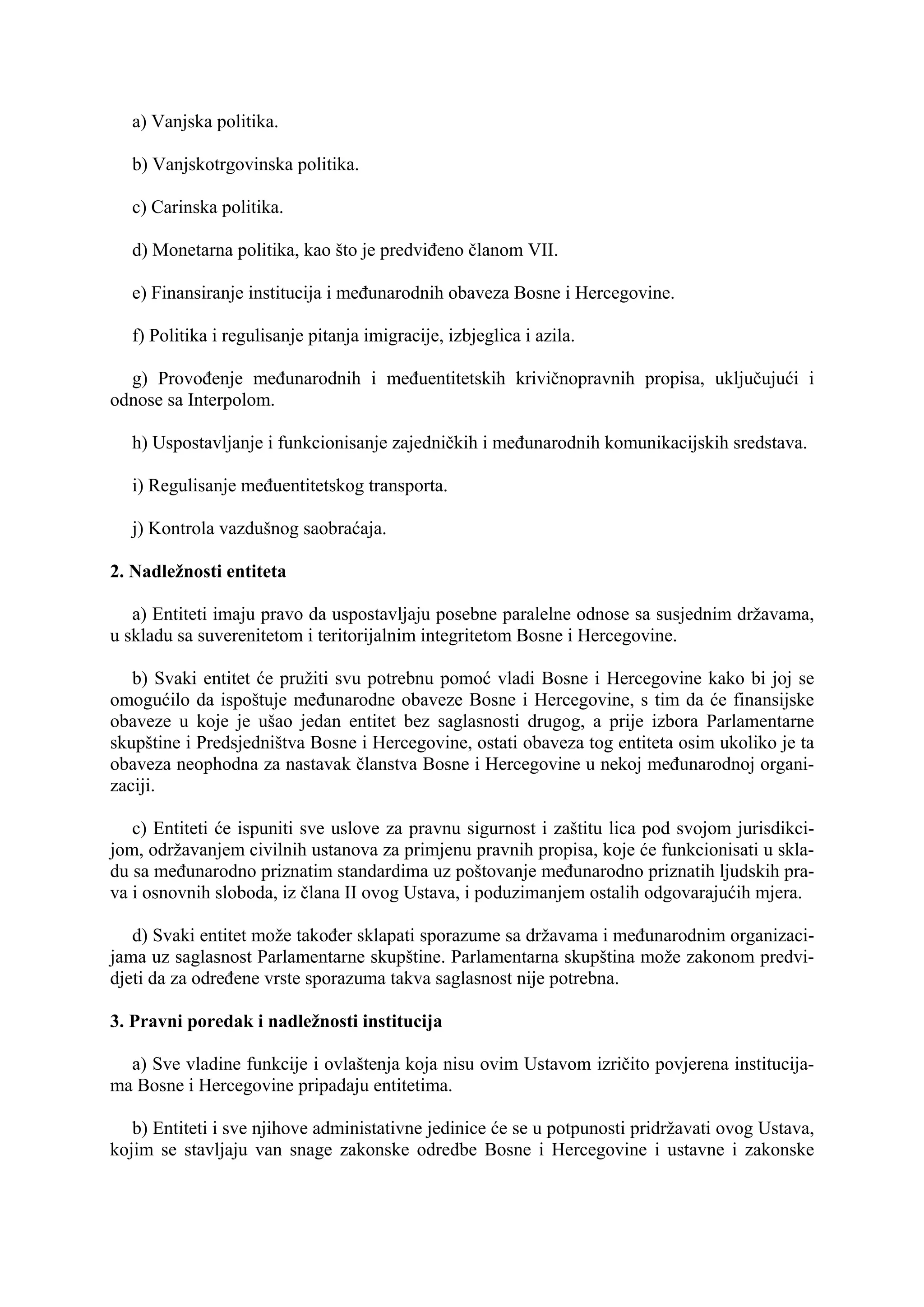 Ustav bosne i_hercegovine_bos | PDF