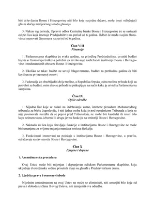 Ustav bosne i_hercegovine_bos | PDF