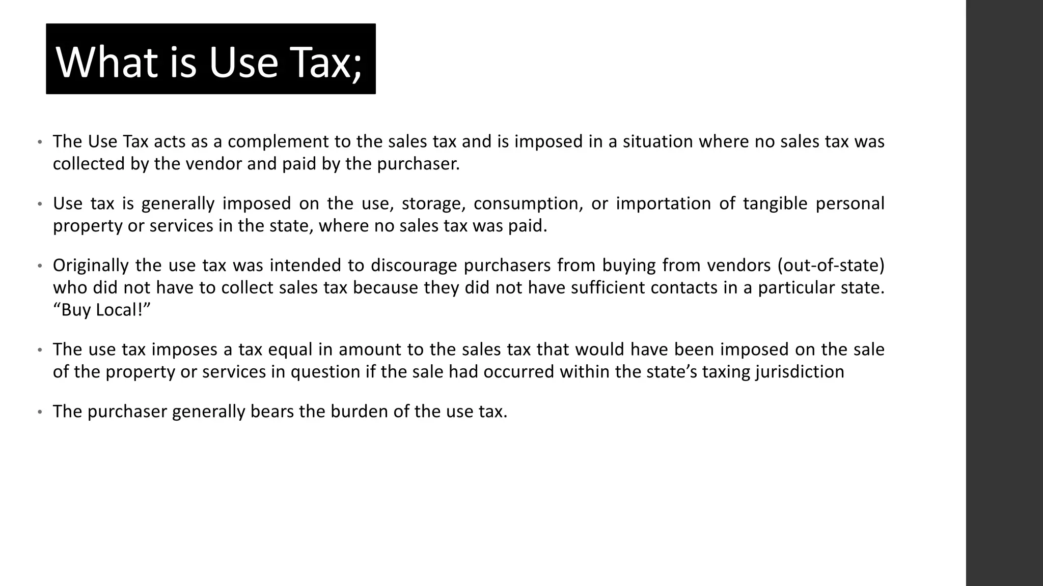 United States Sales Tax | PPTX