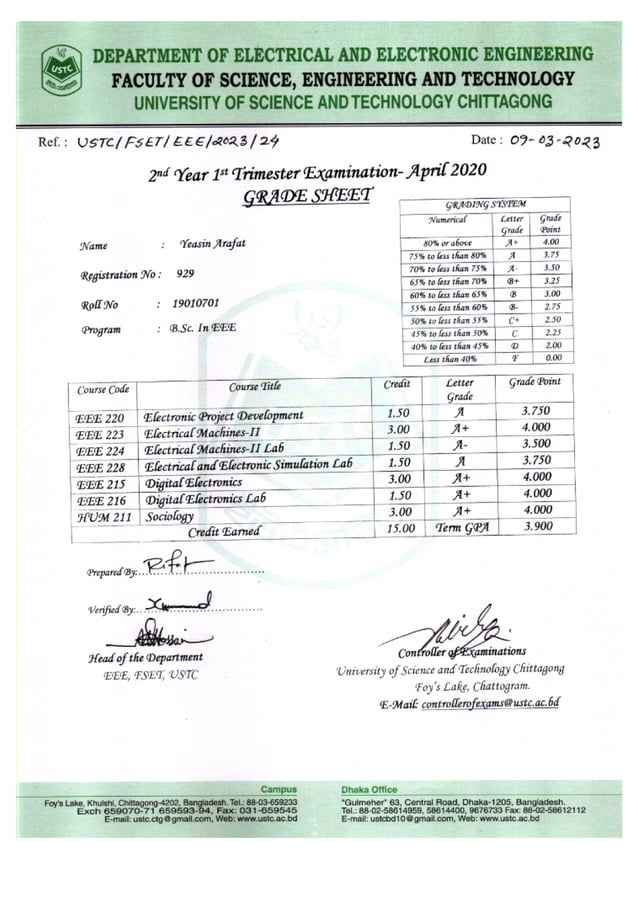 USTC B.Sc. Engineering Grade Sheet.pdf