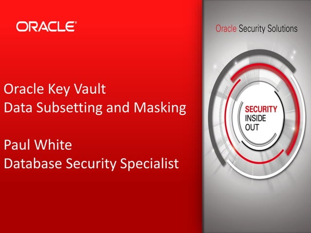 Oracle Key Vault Data Subsetting and Masking | PDF | Databases | Computer Software and Applications