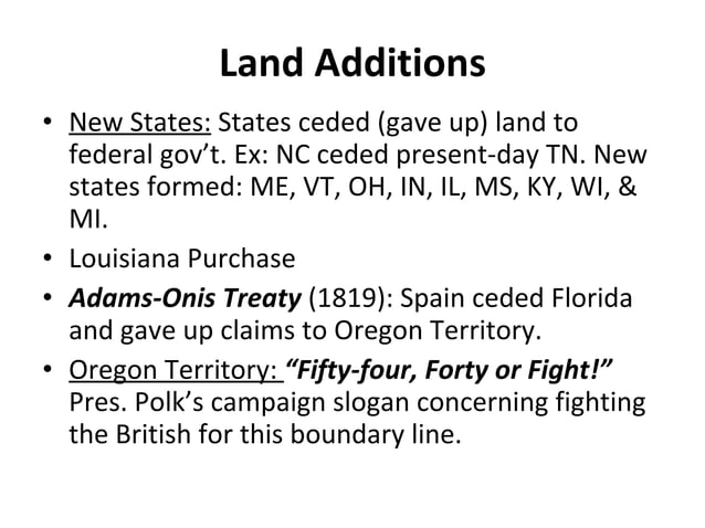 Us Territorial Expansion | PPT
