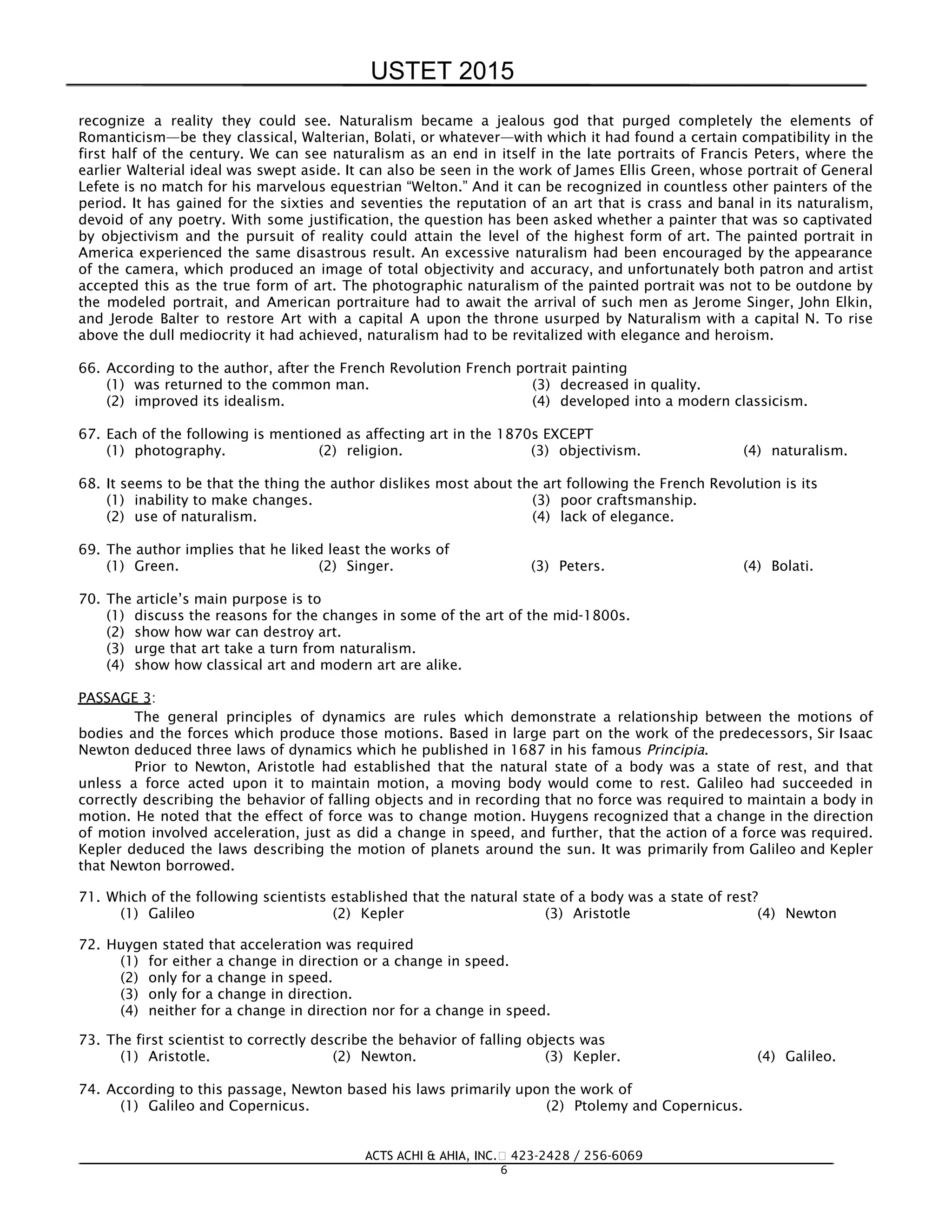 [USTET 2015] ENGLISH PROFICIENCY. Goodspdf | PDF