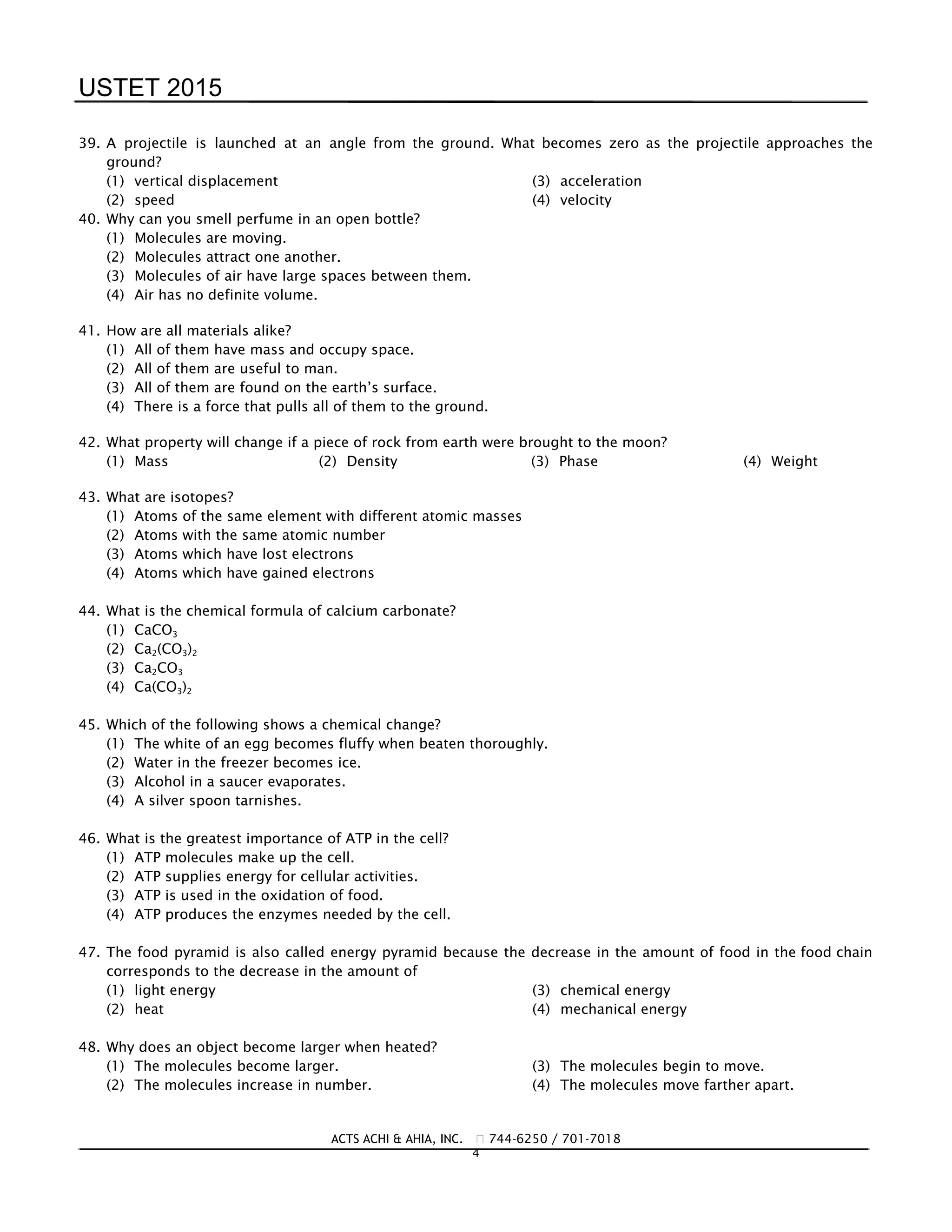 [USTET 2015] SCIENCE PROFICIENCY for .pdf
