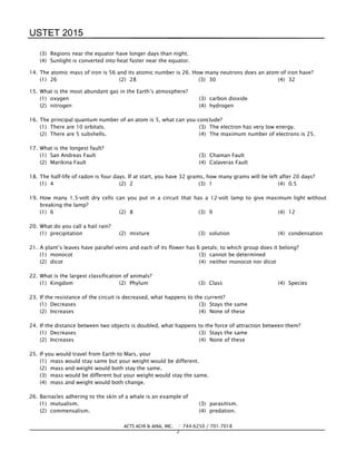 [USTET 2015] SCIENCE PROFICIENCY for .pdf