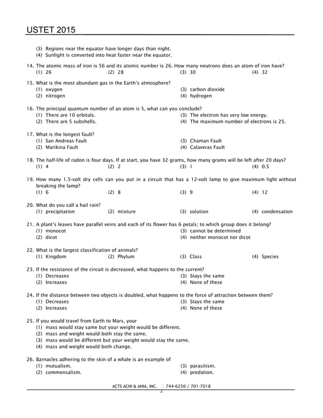 [USTET 2015] SCIENCE PROFICIENCY for .pdf