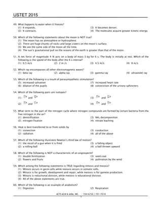 [USTET 2015] SCIENCE PROFICIENCY for .pdf