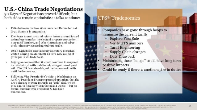 Us trade policy update