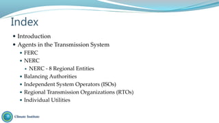 USA Transmission System - Climate Institute | PPTX