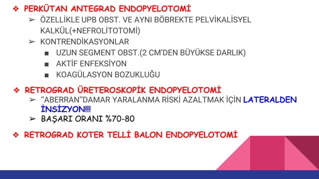 Ust uriner sistem patofizyolojisi | PPT