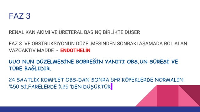 Ust uriner sistem patofizyolojisi | PPT