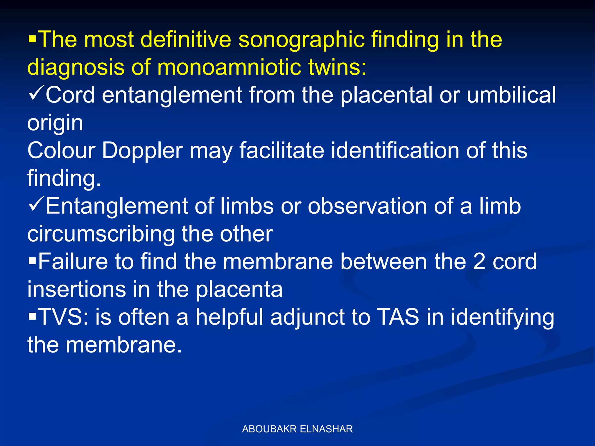 Ultrasonography of twin pregnancy SOGC GUIDELINE | PDF