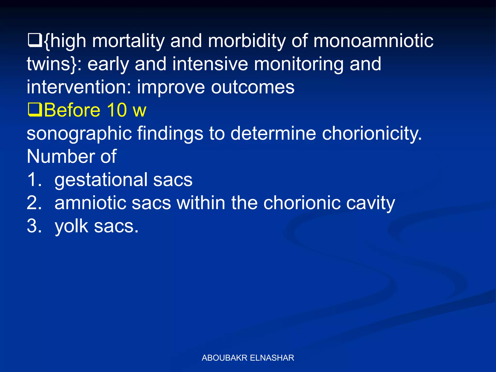 Ultrasonography of twin pregnancy SOGC GUIDELINE | PDF