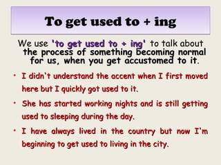 Usually used to 2 | PPT