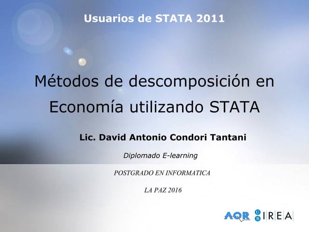 Usuario stata | PPT