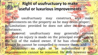 Usufruct | PPTX