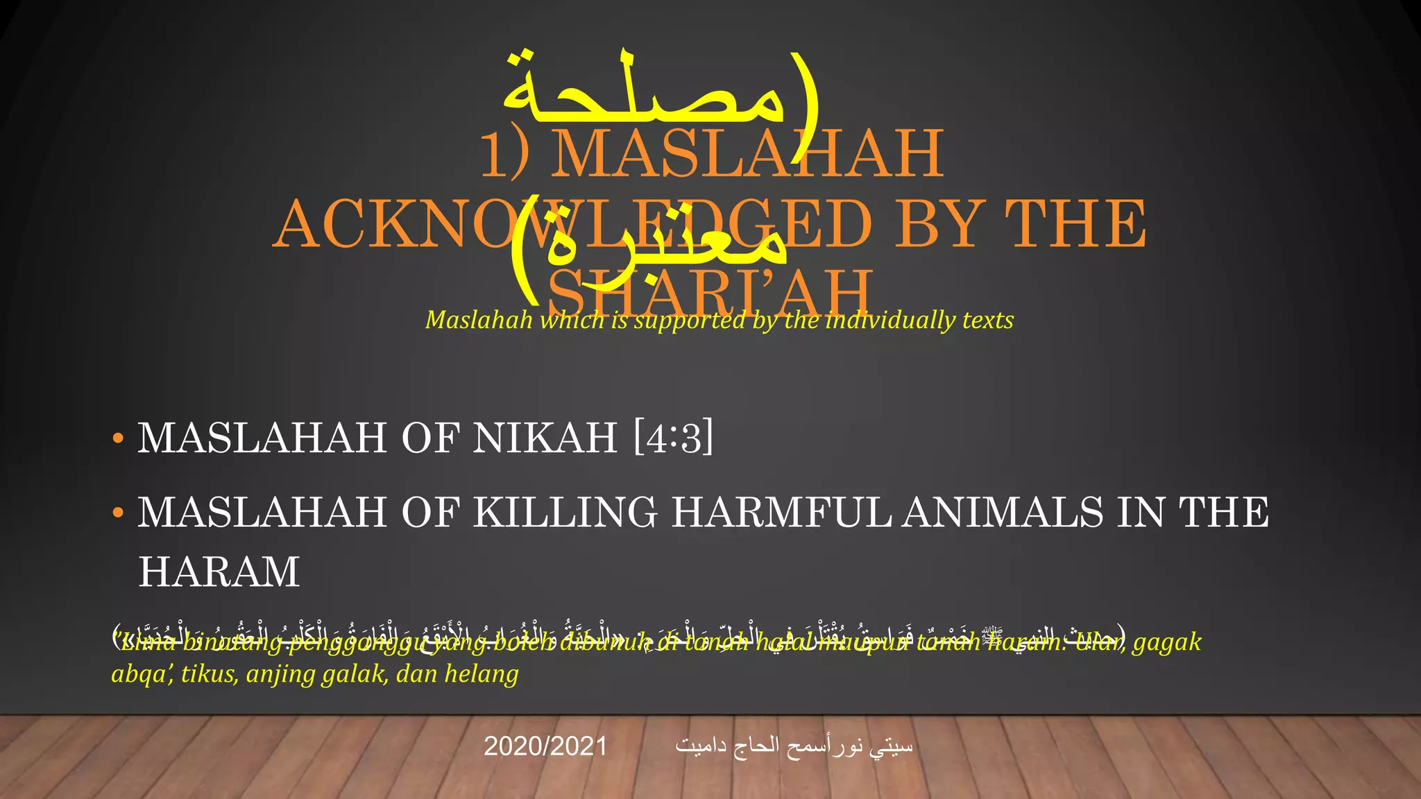 USUL AL-FIQH 2_2021 Maslahah Mursalah.pptx