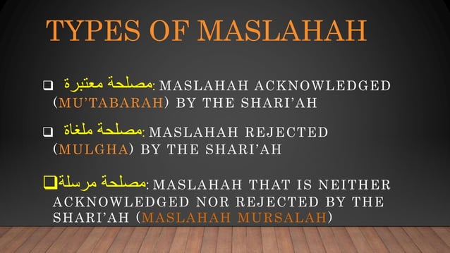 USUL AL-FIQH 2_2021 Maslahah Mursalah.pptx