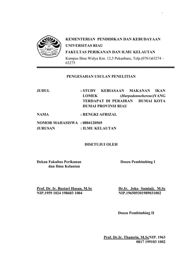 Usulan pnltn geu rengki | PDF