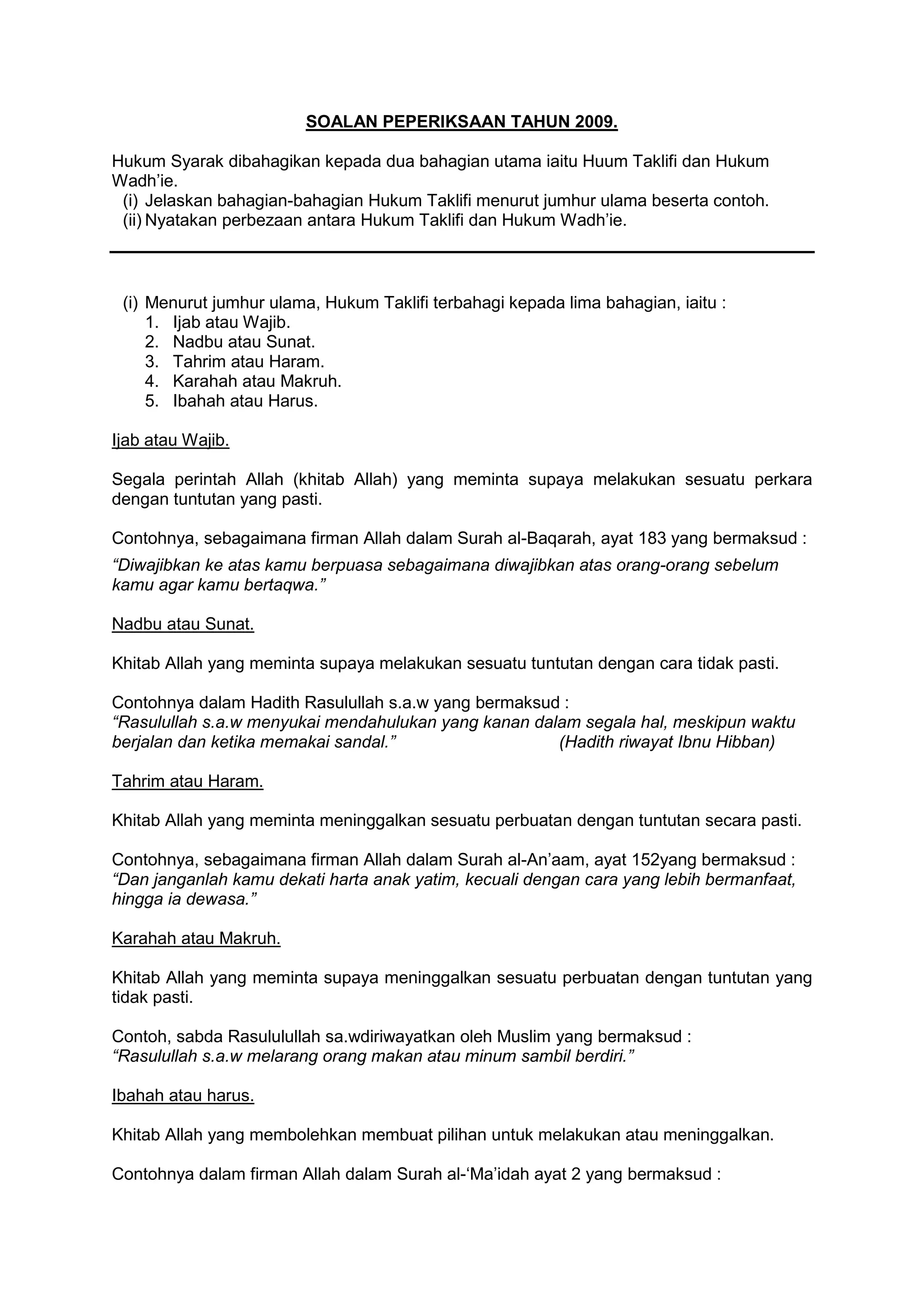 Usul Fiqh Soalan 3 Docx