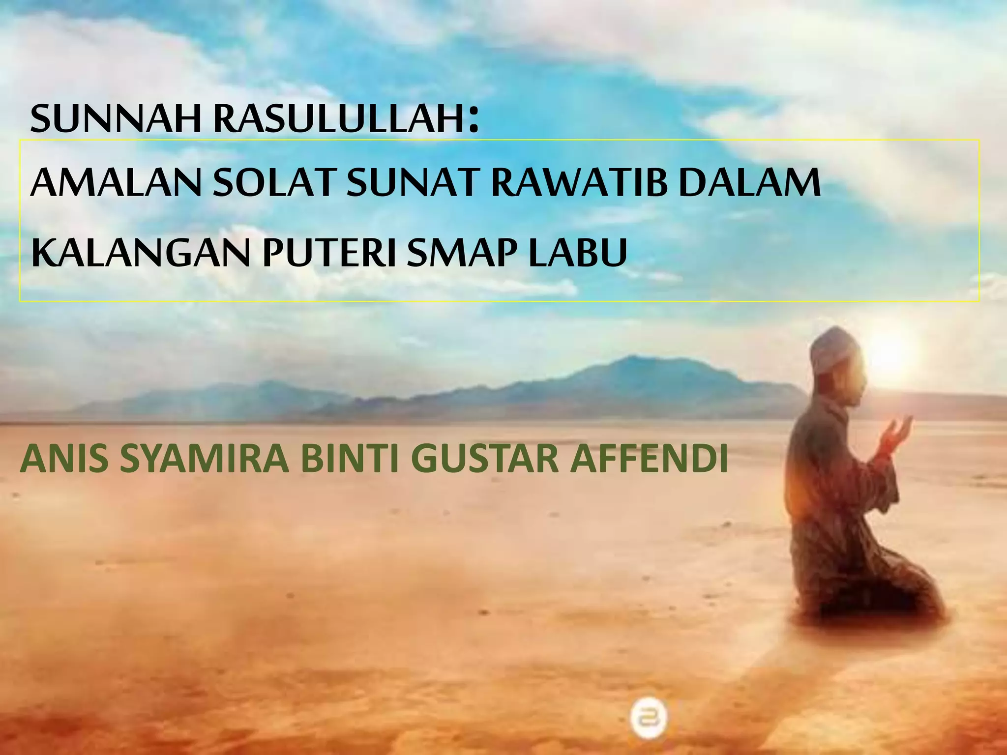 Contoh Kerja Kursus STPM Usuluddin | PPTX