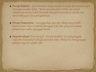 Usuluddin - Hedonisme | PPTX