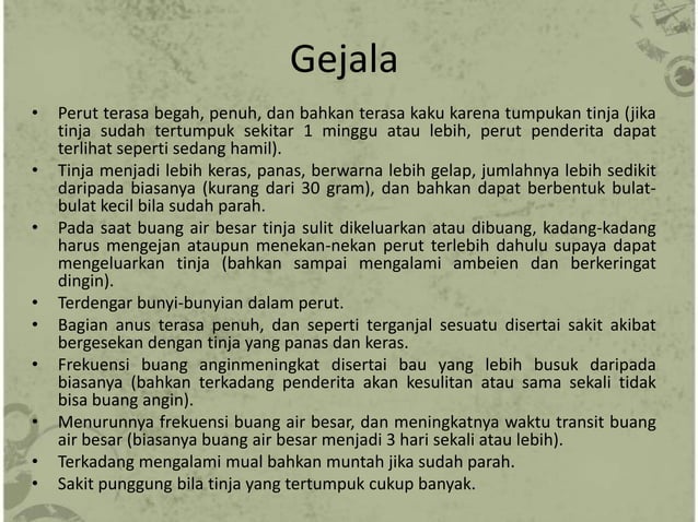 kelainan pada Usus besar | PPT