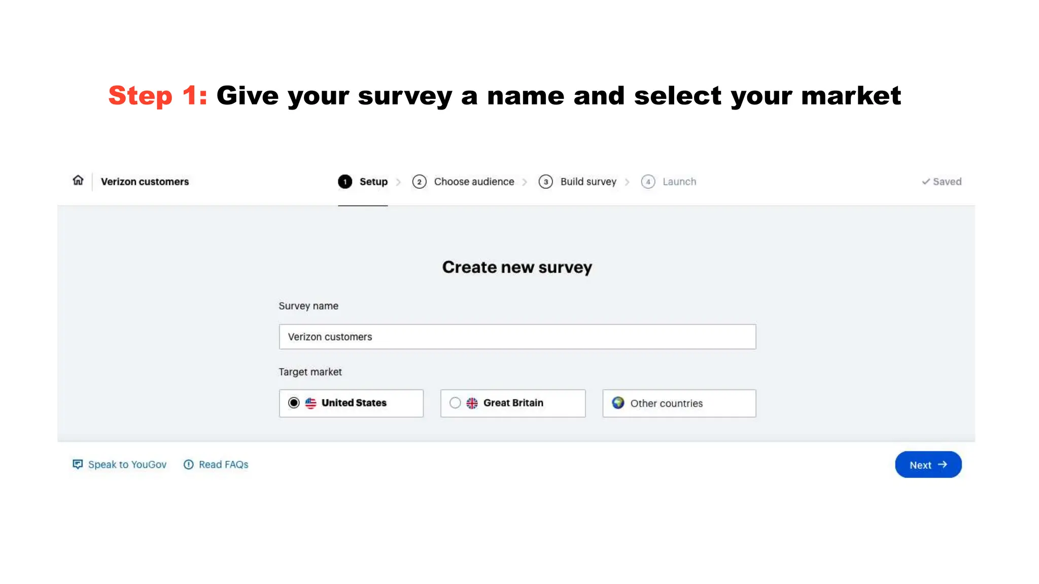 YouGov Self-serve: How to survey Verizon customers | PPT