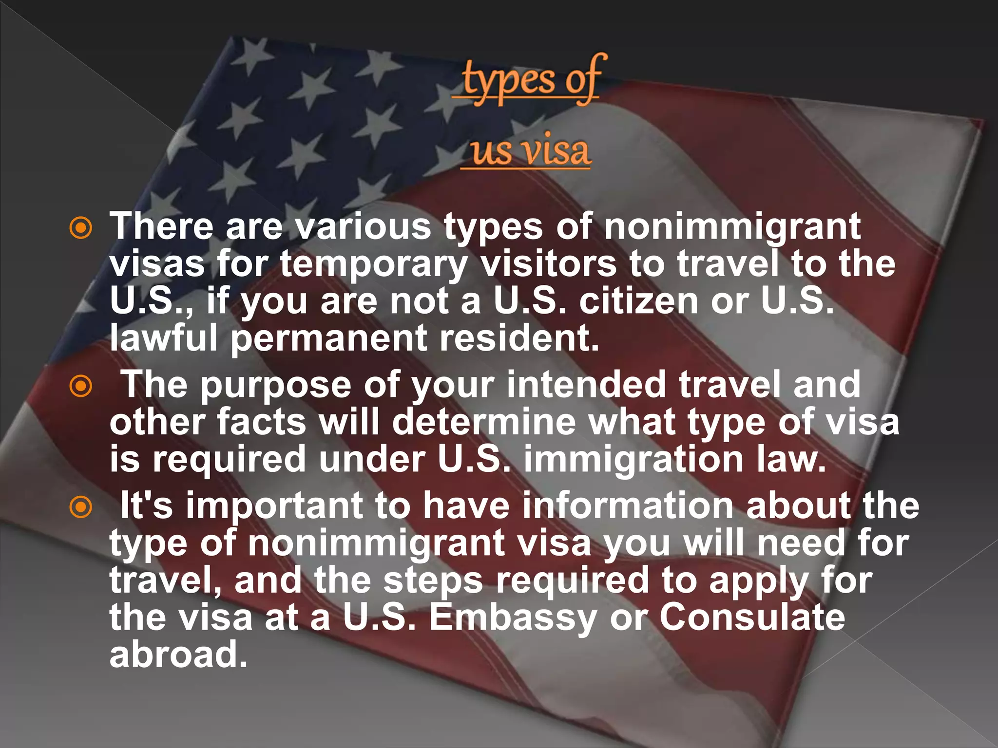 USA VISA POLICY | PPTX