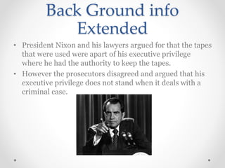 United States v Nixon | PPTX