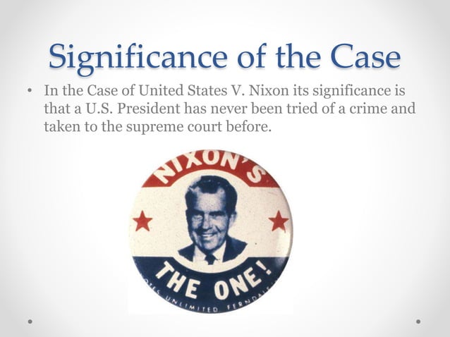 United States v Nixon | PPTX