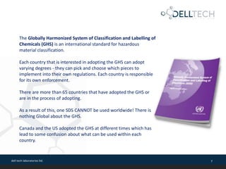 US vs. Canada SDS Requirements: What You Should Know Before Sending ...