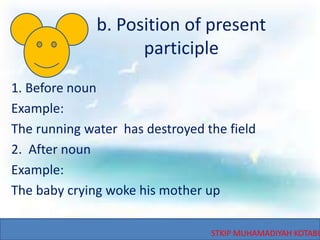 present participle | PPTX