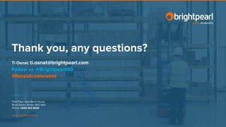 Brightpearl - Fulfillment & Inventory Control Management for Amazon ...