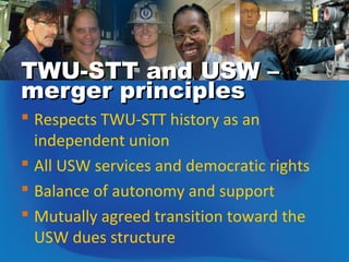 USW Presentation To TWU | PPT