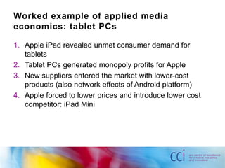 Renovating Media Economics | PPTX