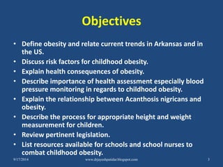 Obesity prevention and education for school nurses | PDF