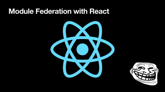 Mikrofrontend a Module Federation | PPT